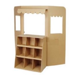 Globe Mitre 10 Broken Hill | Kids Cardboard Shopfront Cubby House